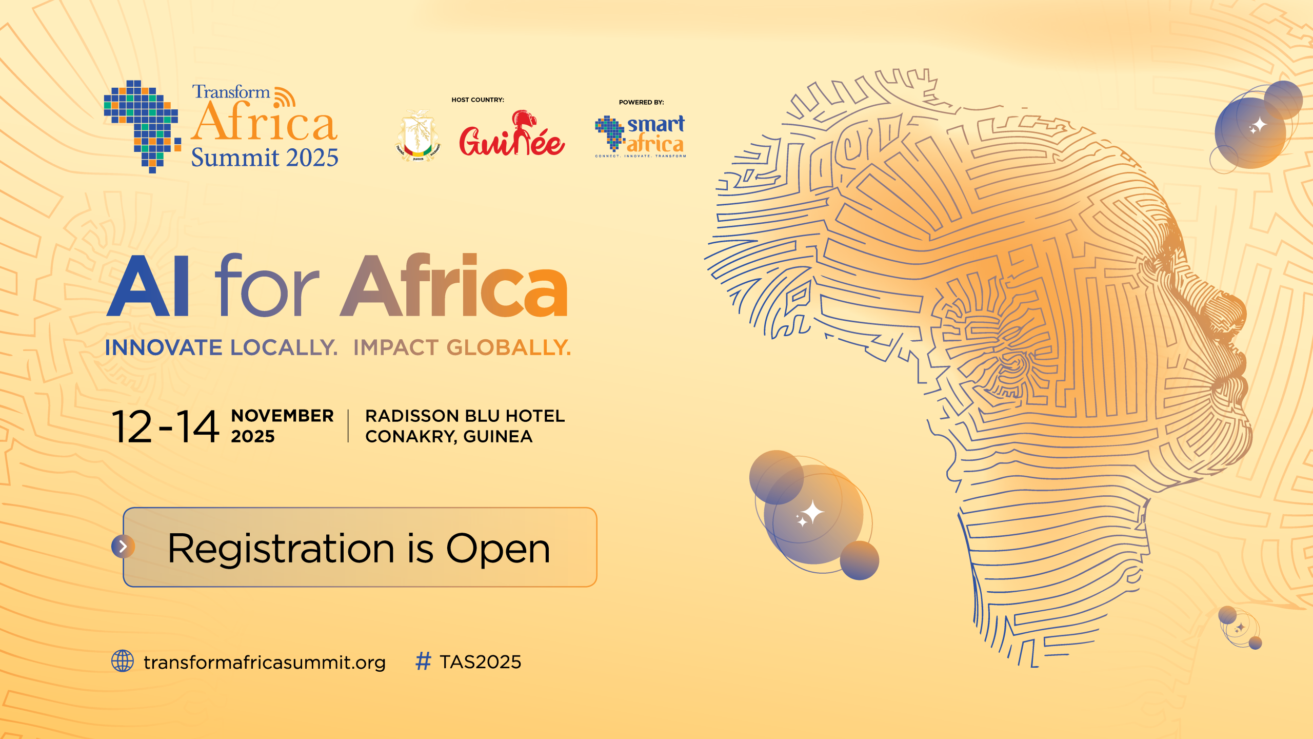 Registration now open for TAS 2025: Africa’s premier digital transformation summit – Smart Africa